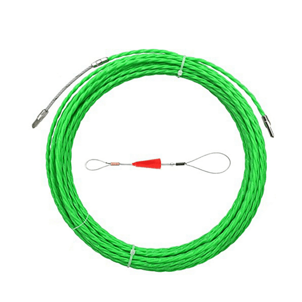 Winyuyby 10M 33Ft Fish Tape Cable Puller Kit 4.5Mm PET Electrical Cable ...