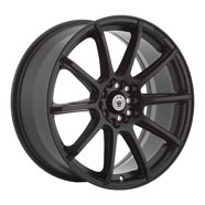 Konig 37B Oversteer 18x9 5x100 +42et Gloss Black Wheel - Walmart.com