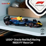 LEGO F1 Race Car Model Kit for Adults, Red Bull Oracle RB20 with ...