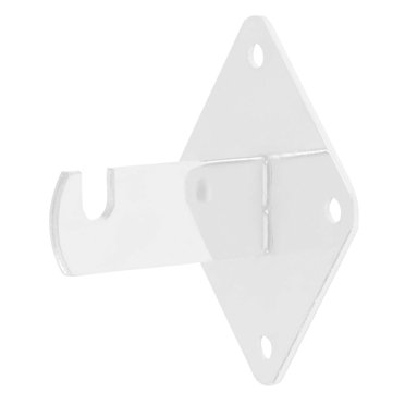 Black Center Shelf Rest Clip & Rubber Cushion for Brackets to Hang ...