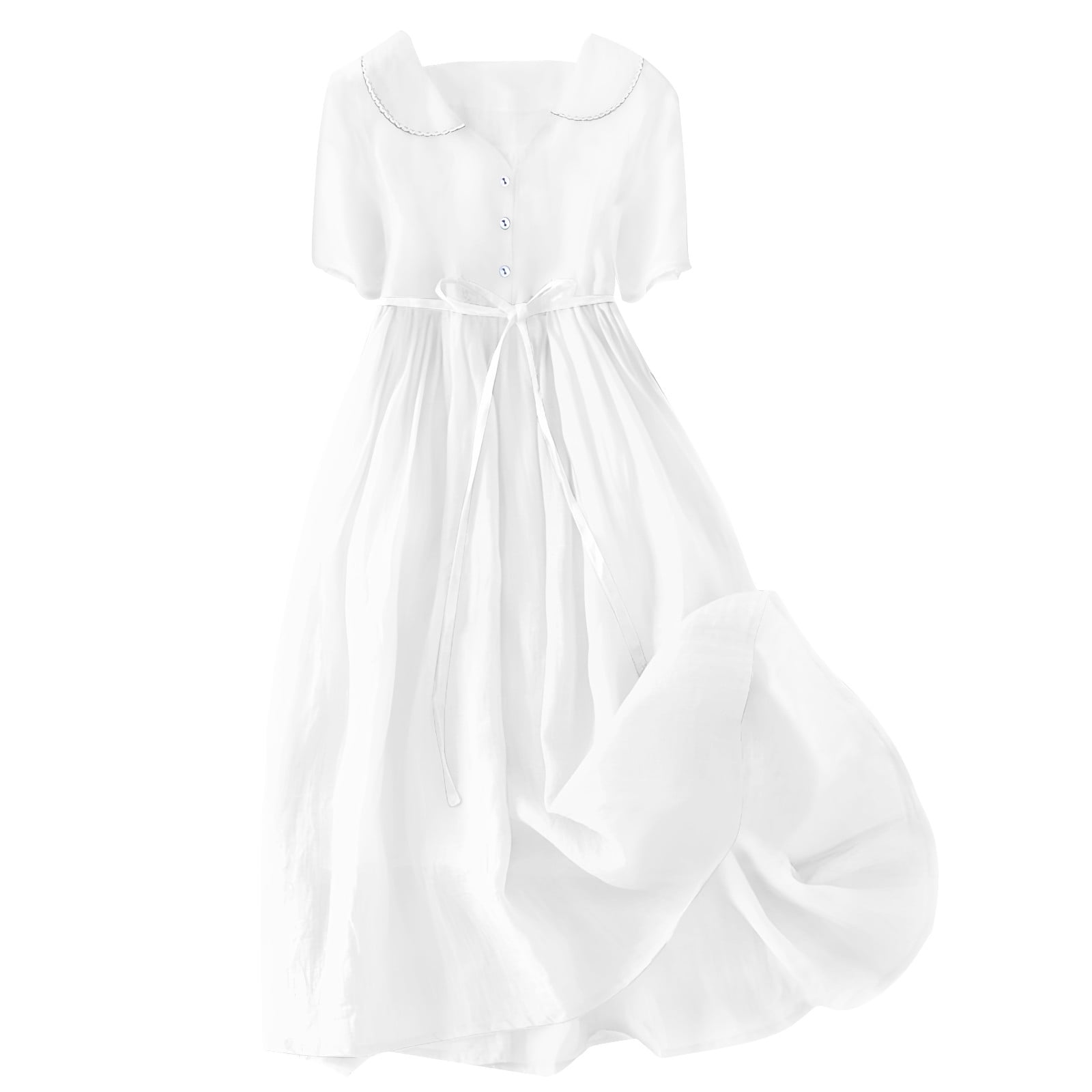 Click here for Qipopiq Womens Summer Long Boho Dress Crew Neck Ha... prices