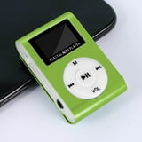 Blasgw Portable MP3 Player, Mini USB LCD Screen MP3 Card Support Sports ...