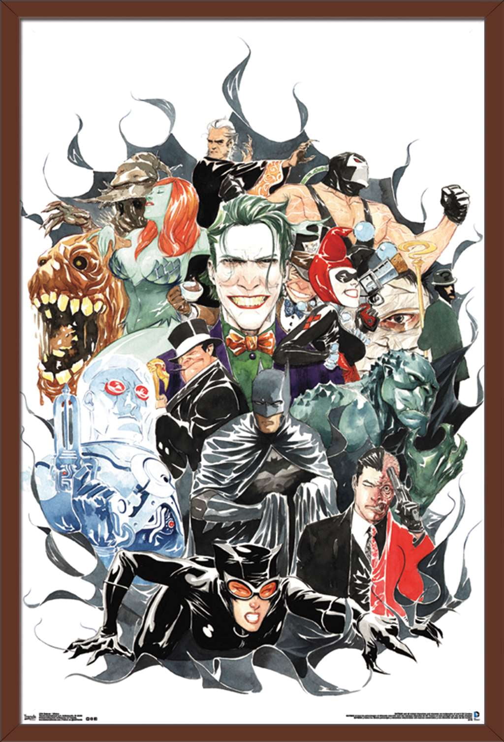 DC Comics - Batman - Villains Poster - Walmart.com - Walmart.com