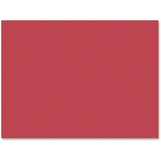 Riverside Construction Paper, Holiday Red, 50 / Pack (Quantity ...