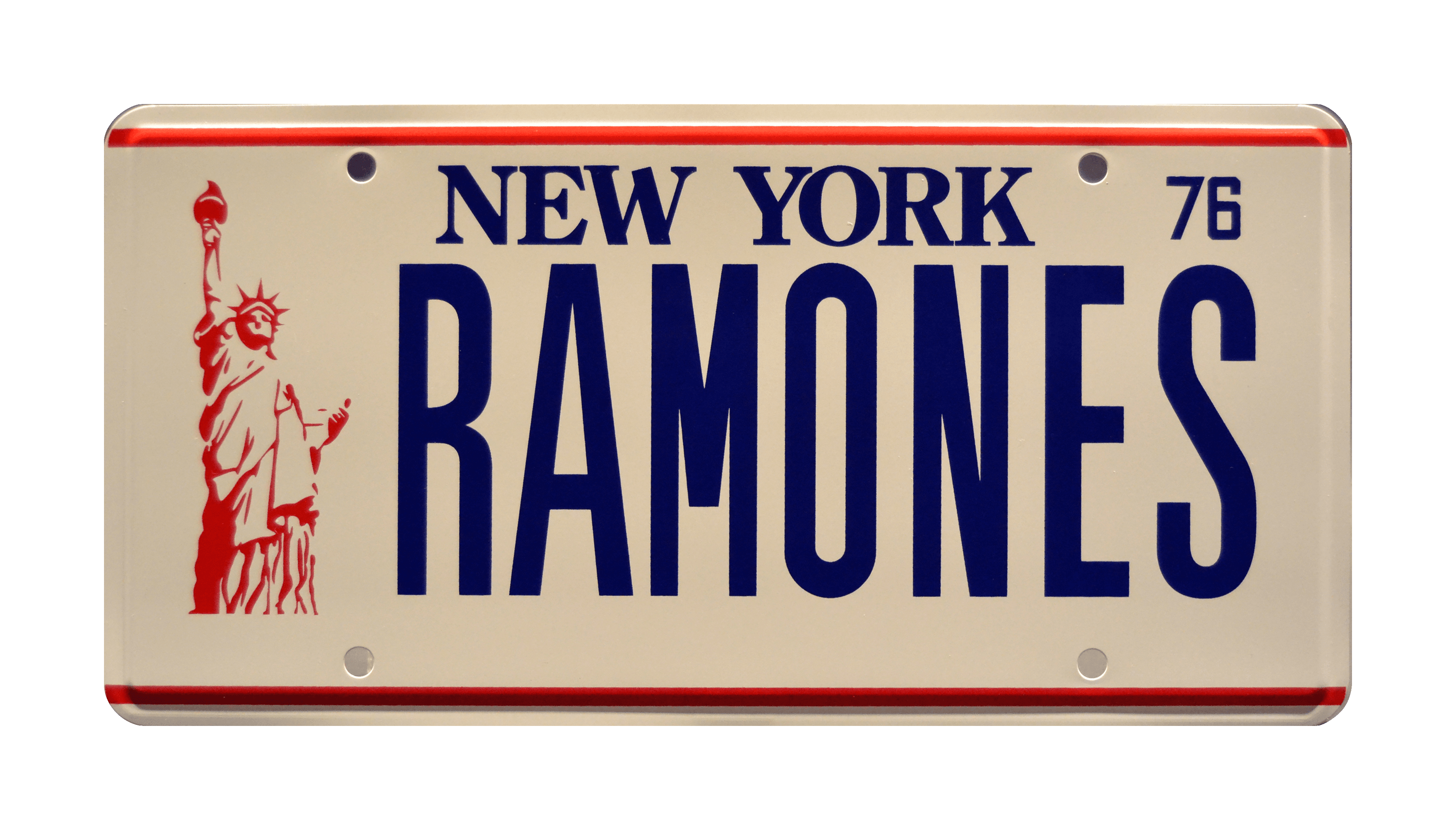 The Ramones | Punk Rock RAMONES | Metal Stamped Vanity License Plate ...