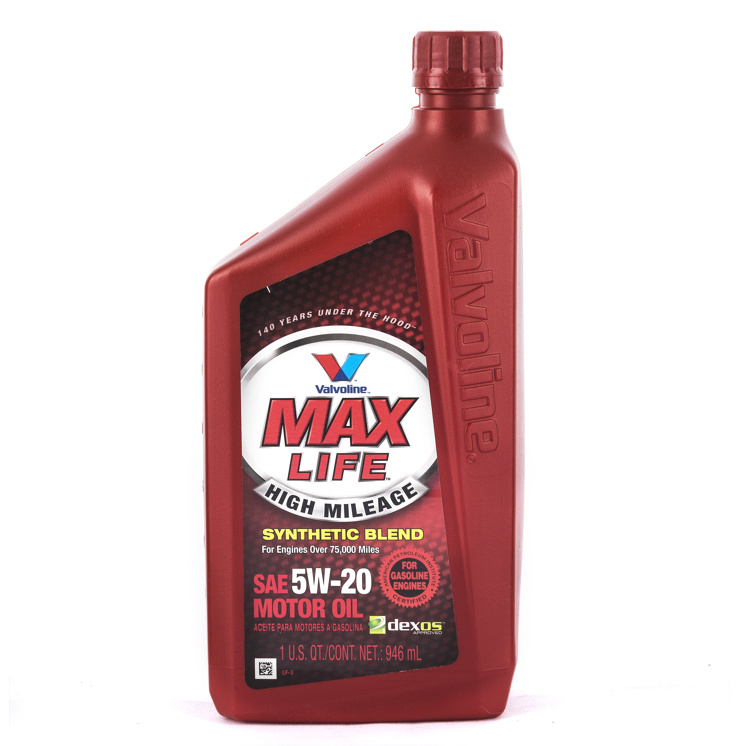 Valvoline MaxLife High Mileage 10W-30 Motor Oil, 5 Quarts - Walmart.com