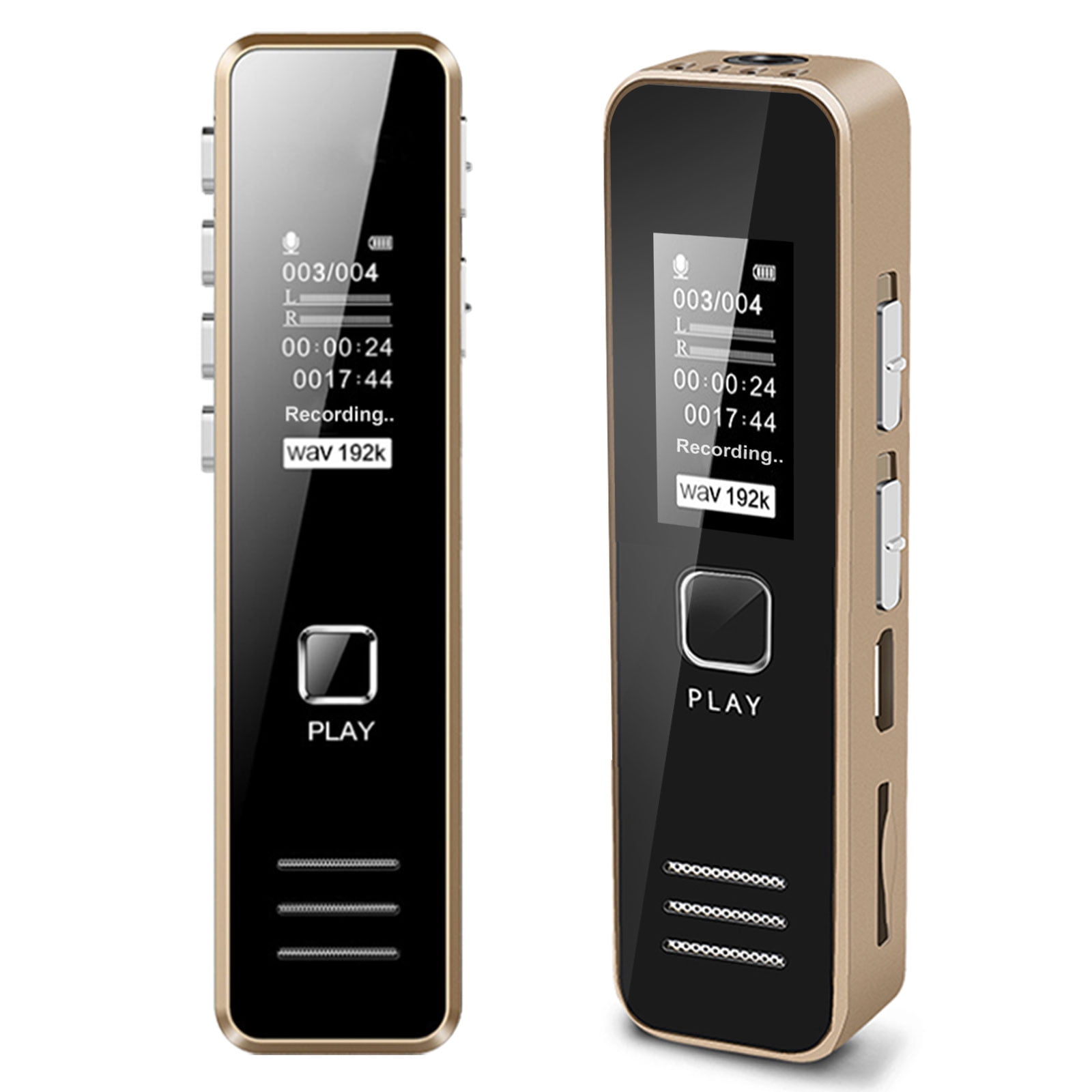 16GB Digital Voice Activated Recorder For Lectures EEEkit 12Hrs Sound