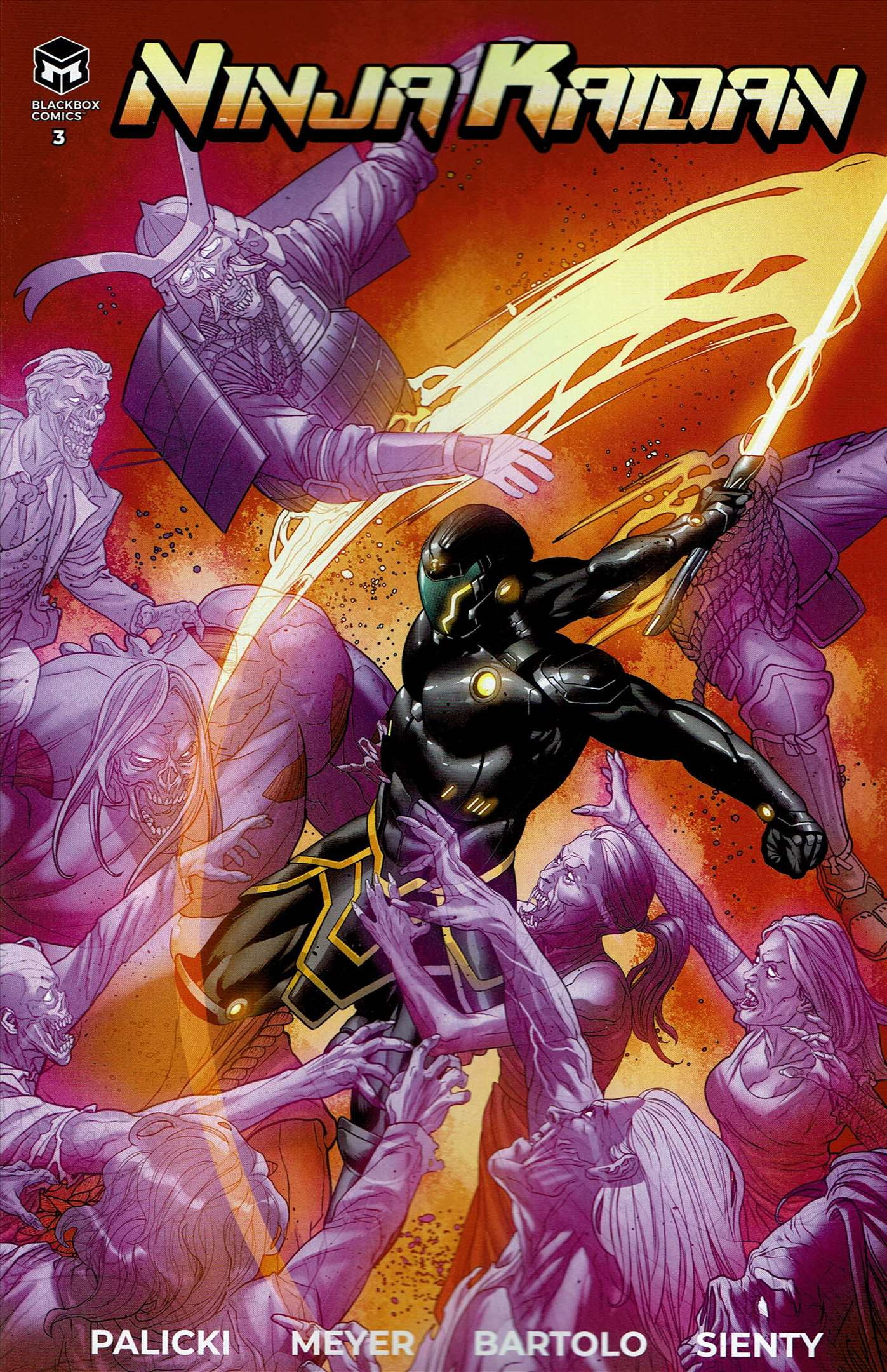 Ninja Kaidan #3A VF ; Blackbox Comic Book - Walmart.com