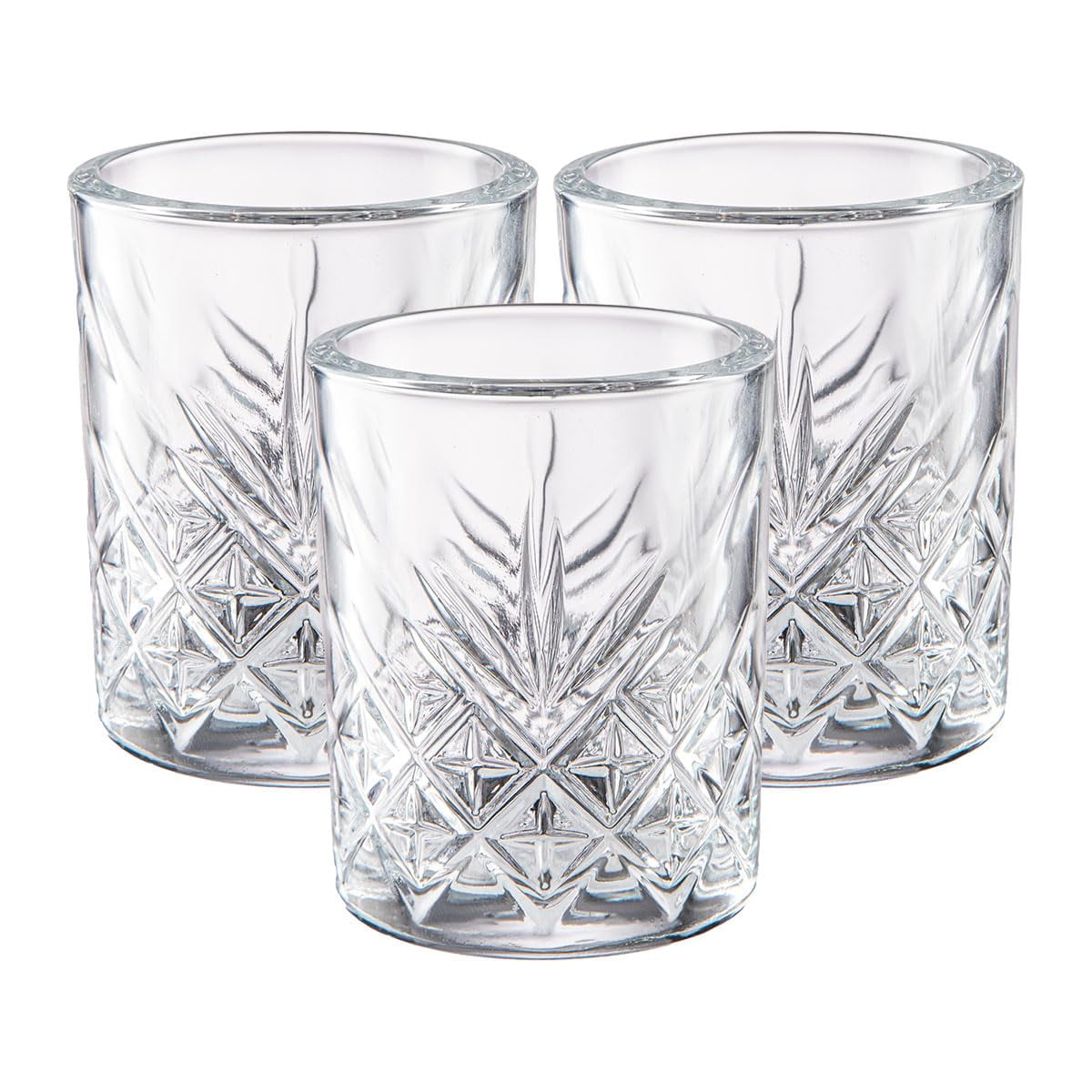 Juego de 48 Tequileros Caballito Shot diseño Timeless de Vidrio Cristal ...