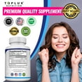Toplux Magnesium Complex, 1000mg Elemental Magnesium Capsules ...