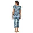 Secret Treasures Womens 2 Piece Pajama Set Short Sleeve Top And Pant
