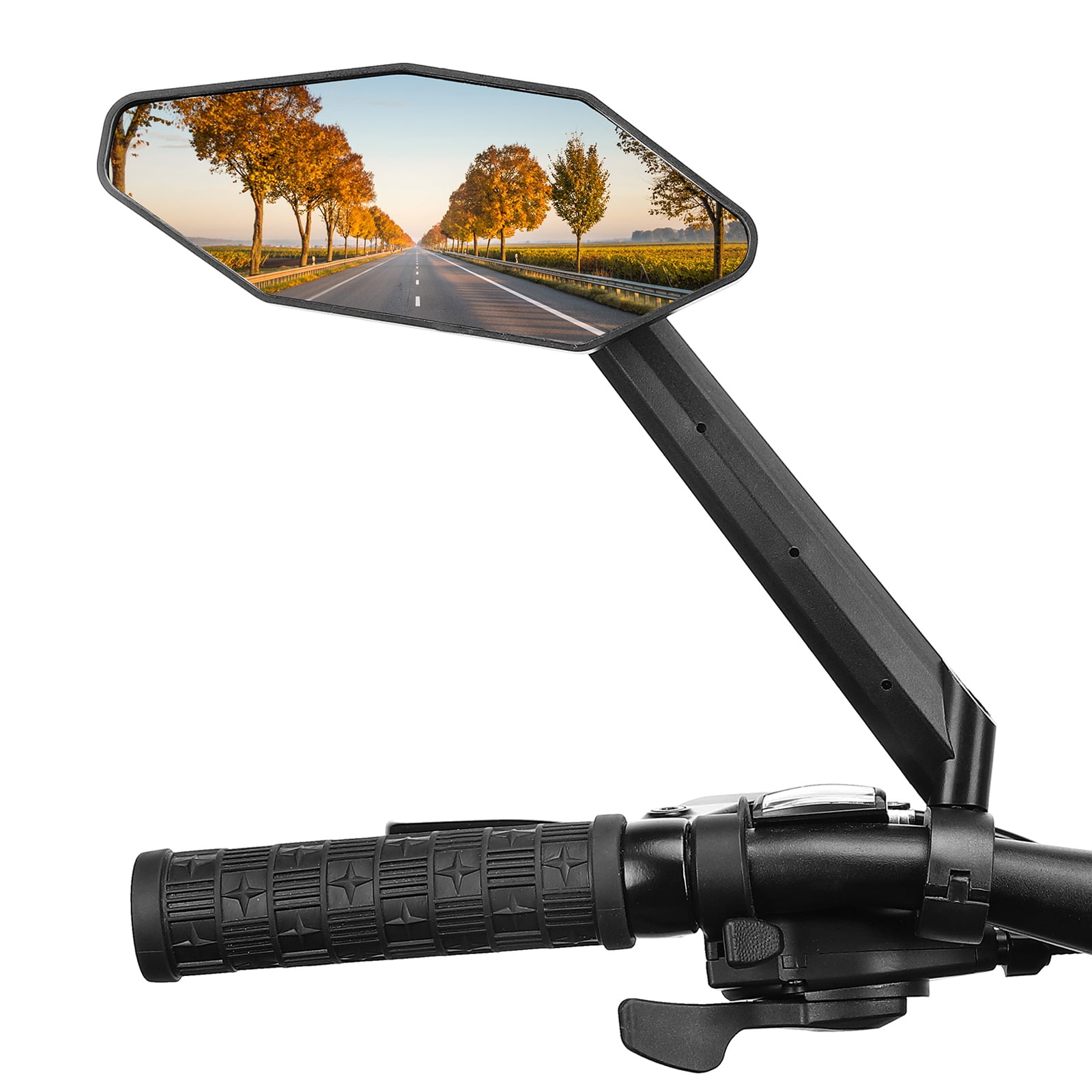 WEST BIKING HD Glass Bicycle Mirror, 360° Adjustable Bike Mirrors for ...