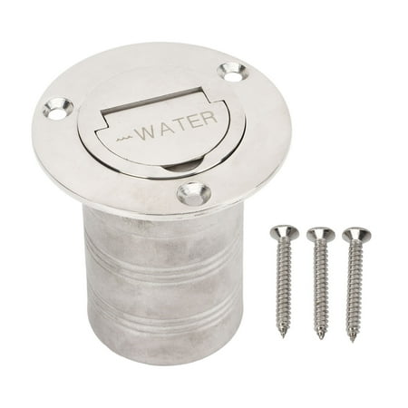 Boat Filler Right Angle Clamshell 316 Stainless Steel Hardware for Boat ...