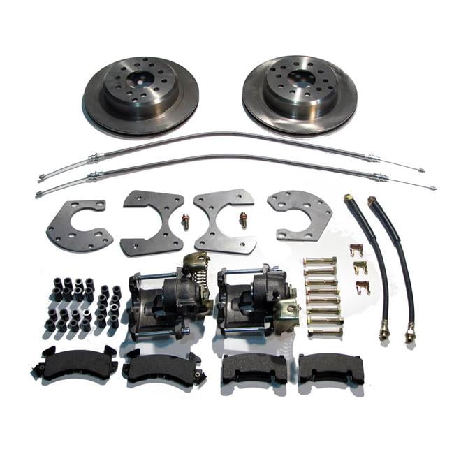 Ford 9 in. Disc Conversion Brake System Rear 1 Piston 11.00 in. Rotors ...
