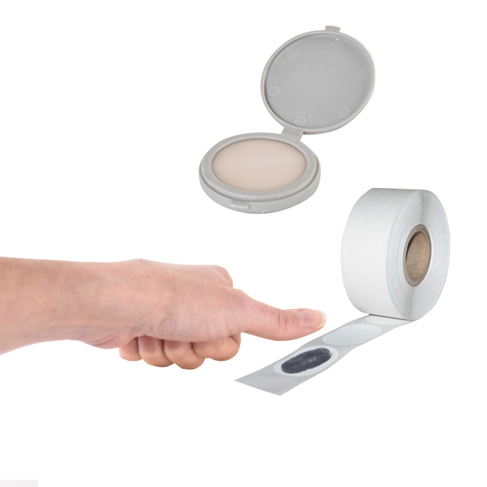 Inkless Fingerprint Kit - Pad and 500 Labels - Walmart.com