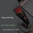 Osfvolr USB Condenser Microphone with RGB for Gaming, Podcasting ...