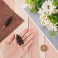 2Pcs 2 Style Leathercraft Burnishing Tool Leather Edge Burnisher Set ...