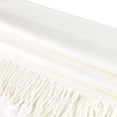 TZ Promise Women Ivory Cream Pashmina Shawl and Wrap Soft Solid Color ...