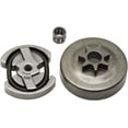 3/8-6T Spur Sprocket Clutch Drum Assembly Kit for Husqvarna 120 36 41 ...