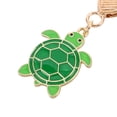 BESTYASH 5Pcs Sea Turtle Keyring Green Metal Animal Keychain Cute ...