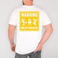 CLOTEX BBQ Shirt, Funny Grilling Shirt, Warning BBQ In Progress T Shirt ...