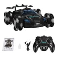 Black 2.4Ghz Remote Control Stunt Car 4Wd Drift Spray Racing Vehicle ...