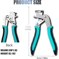 Heavy Duty Car Clip Pliers - Spring Loaded Trim Removal Tool for Auto ...