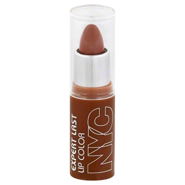 NYC New York Color Expert Last Lipstick, Creamy Caramel - Walmart.com