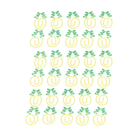 Fruit Paper Clip, Cute Paper Clips Electroplating Process 100pcs ...