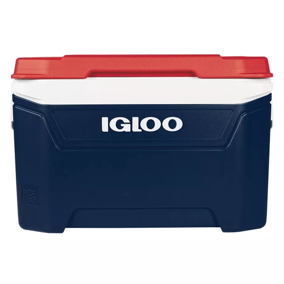 Igloo 60-Quart Large Rolling Cooler with Wheels - Texas Edition ...