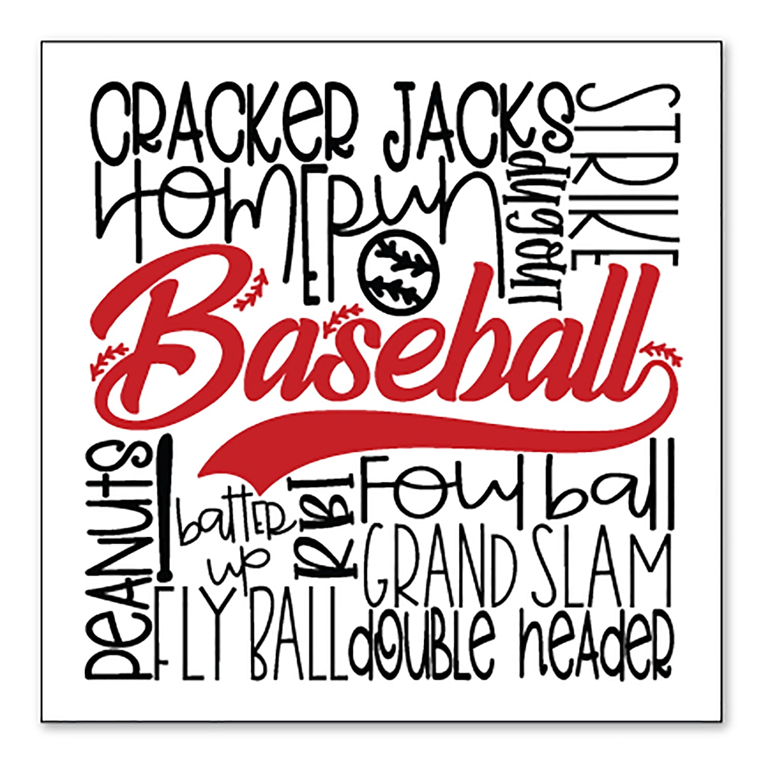 DistinctInk Custom Bumper Sticker - 4" x 4" Decorative Decal - White ...