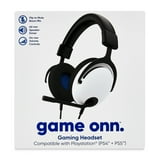 Onn+ Wired PlayStation Gaming Headset with Flip-to-Mute Mic ...
