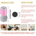 5Pcs 5 Styles Plastic Rubber Stamps DIY Egg Drawing Stamps with Stamp ...