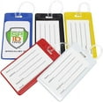 25 Pack - Backpack ID Luggage Tags for Student Identification Cards ...