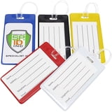 25 Pack - Backpack ID Luggage Tags for Student Identification Cards ...