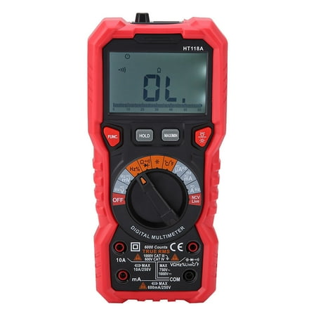 Multimeter Test Leads, Multimeter Kit LCD Display Multimeter Case ...