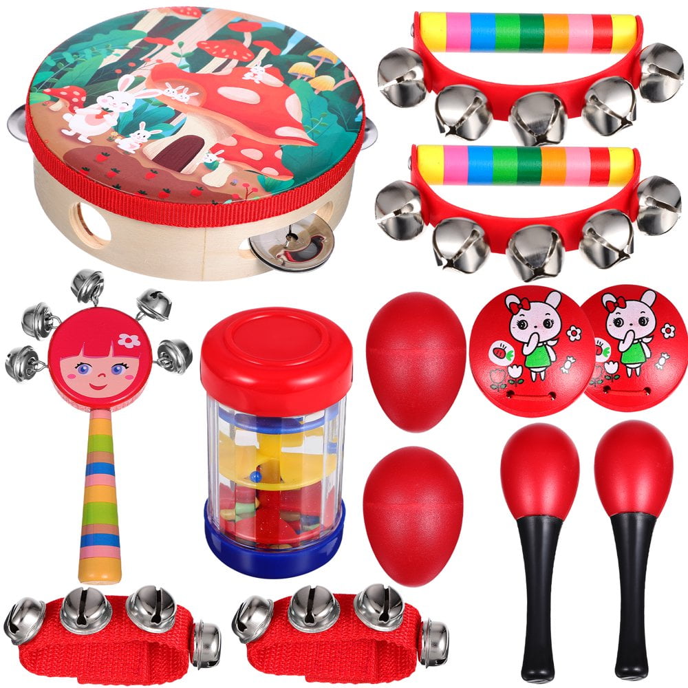 Click here for Eigthtail 13pcs Toddler Musical Instruments Percus... prices