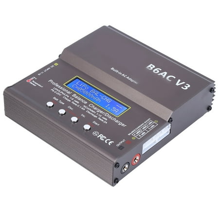 Balance Charger, Multi-Function Intelligent Battery Charger Mini 80W ...