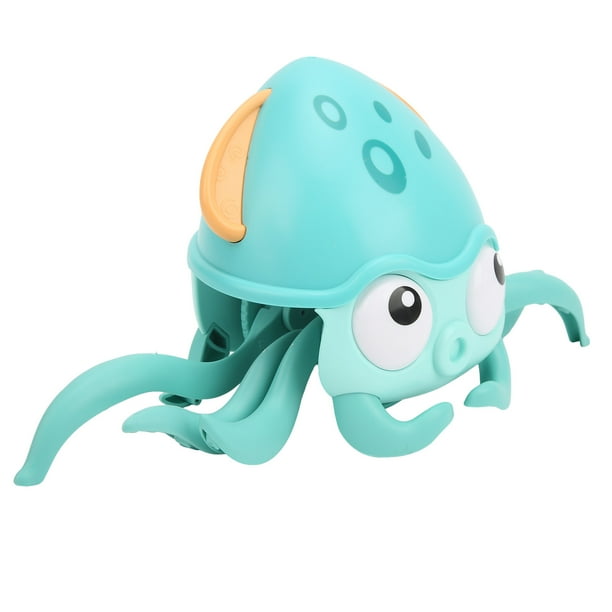 Amphibious Octopus Bath Toy, Wind Up Octopus Water Toy Cute Floating ...