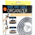 Wire and Cable Organizer keeps Cables and Wires Safely Wrapped and ...