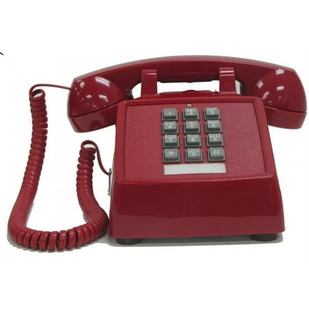 Cortelco ITT-2500VOE-MD-RD Desk With Electric Ringer - Red | Walmart Canada