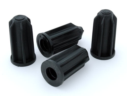 Large Plastic Bed Frame Insert Plugs, 7/8-Inch Outside Diameter, Set of ...
