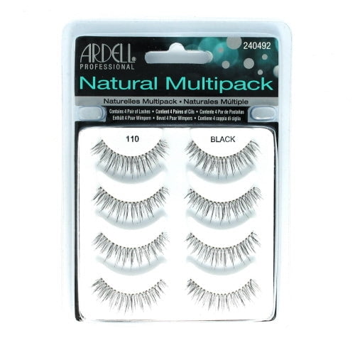 Ardell Natural Multipack 110 Black, 4 Pairs x 1 Pack | Walmart en línea