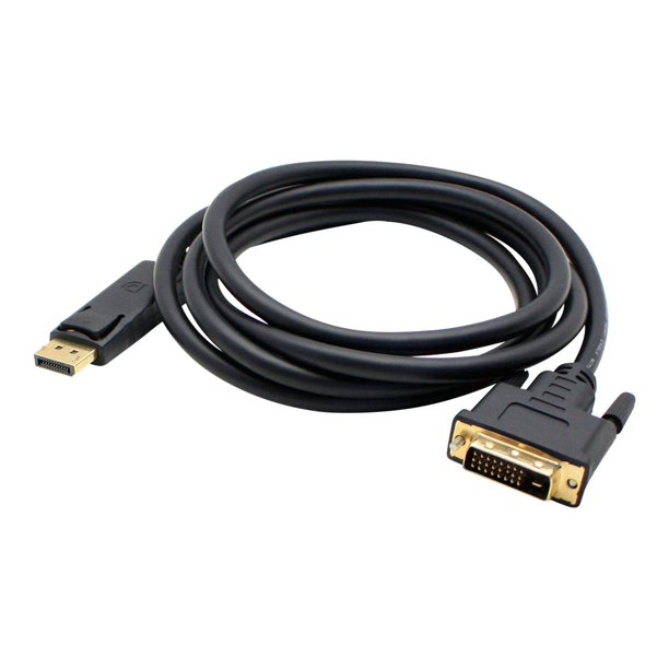 ADDON 3FT DISPLAYPORT MALE TO DVI-D MALE BLACK ADAPTER CABLE (REQUIRES ...