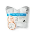 Wonder Nation Boys Durable Cotton Crew Socks, White (12 Pack) - Walmart.com