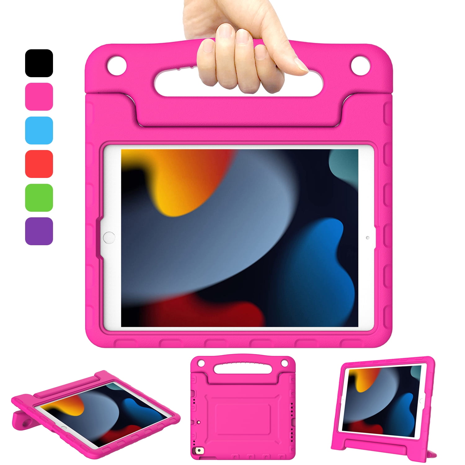 Kamon 10.2 Inch iPad Case for Kids 9th 8th 7th Generation Shockproof ...
