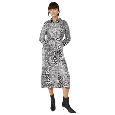 Principles Womens Animal Print Midi Dress | Walmart Canada
