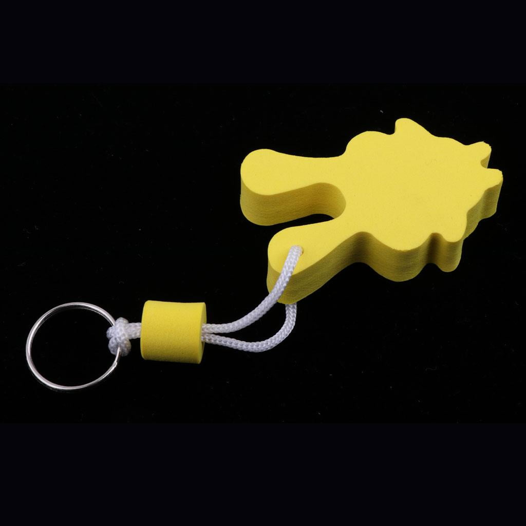 Assorted Shaped Floating Key Boating Sailing Swimming Key Chain Water ...