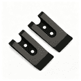 XIBUFE 2Pc Iron Black Belt Clip Metal Manganese Steel Spring Hook ...