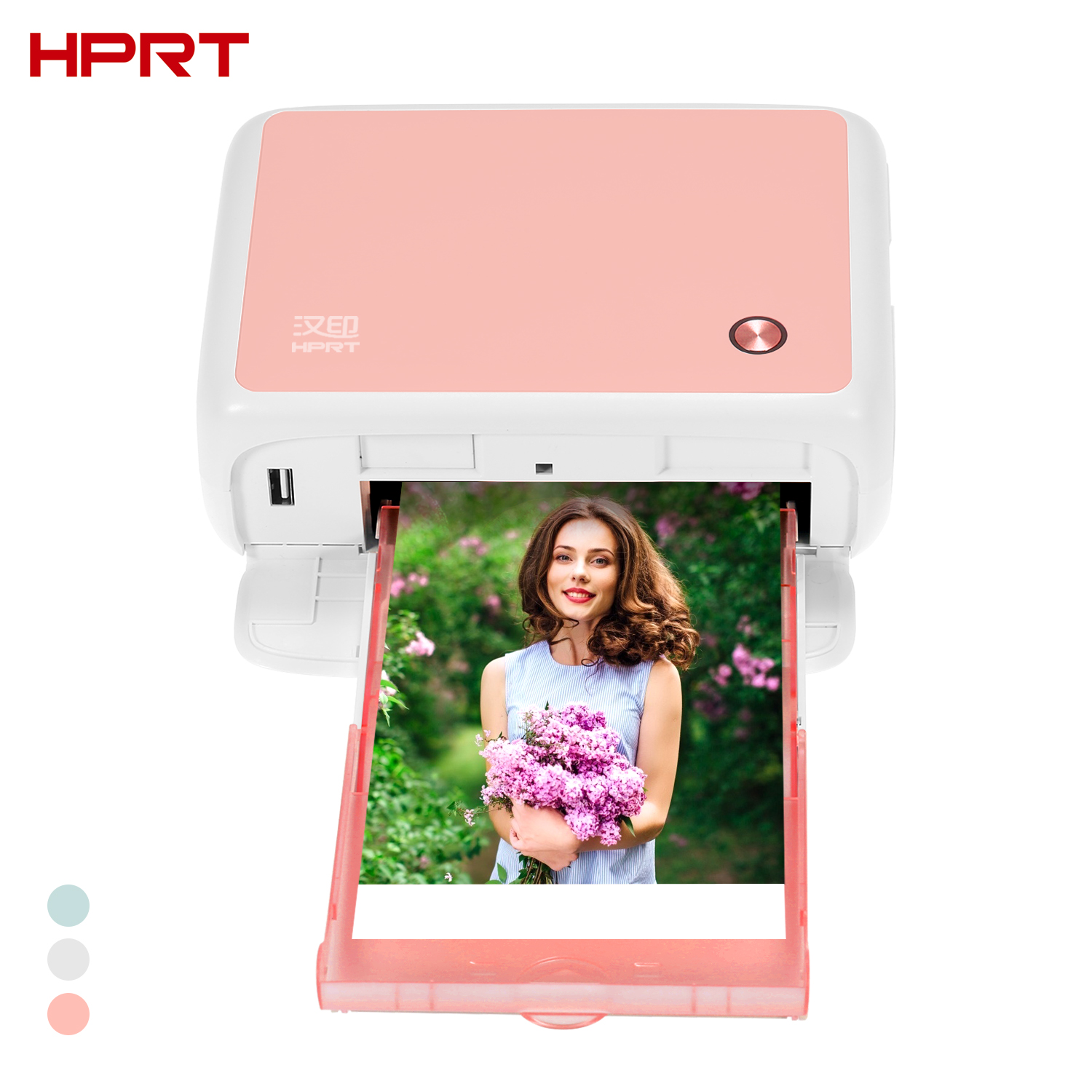 HPRT CP4000L Portable Full Color Photo Printer Mini Househeld Thermal HPRT CP4000L Portable Full Color Photo Printer Mini Househeld Thermal